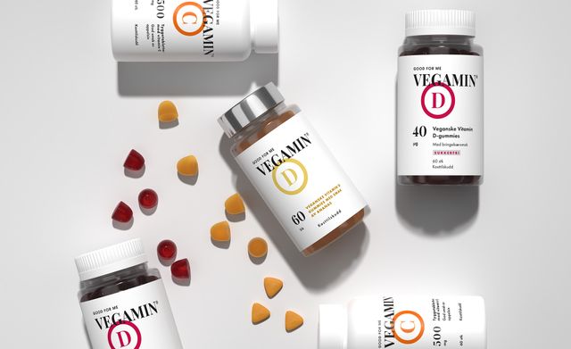 Veganske kosttilskudd for hår, kropp og hud