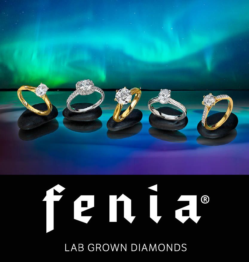 Fenia labbodlade diamanter - Hallbergs Guld