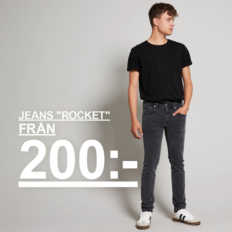 Jeans kille - Regular, tapered, slim